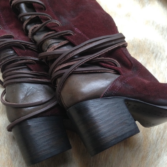 Freebird by Steven | Shoes | New Freebird By Steven Coal Boots Wine ...